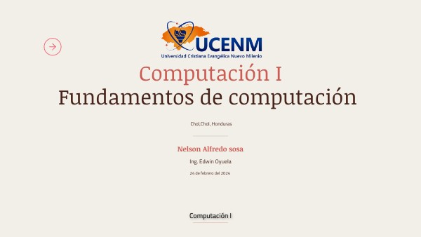 Fundamentos de la computación | Genially