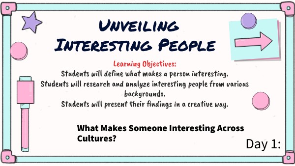 INTERESTING PEOPLE | Genially