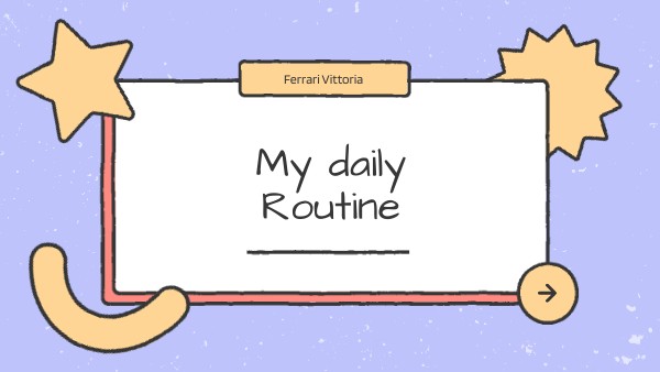 Daily routine | Genially