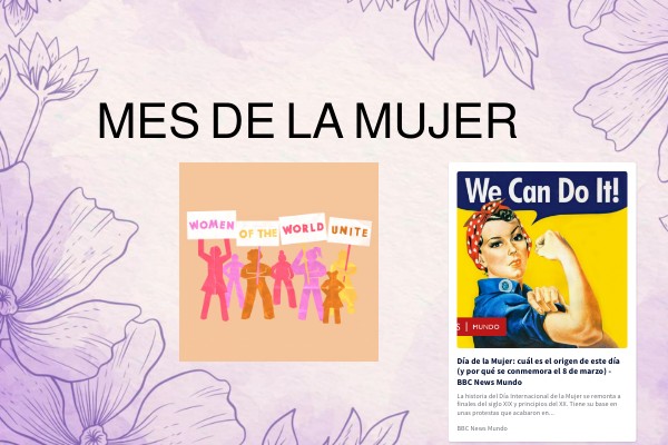Mes de la Mujer | Genially