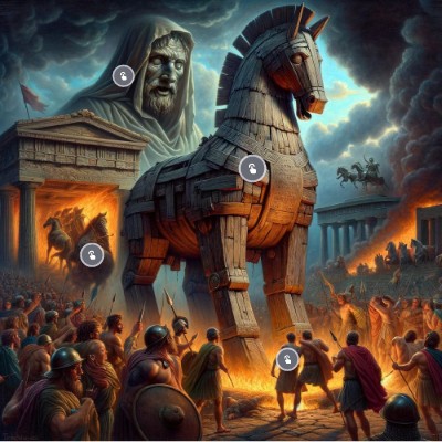 Présentation de L'Énéide | Genially