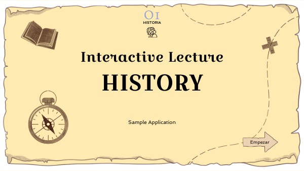Interactive Lecture: French History (Sample) | Genially