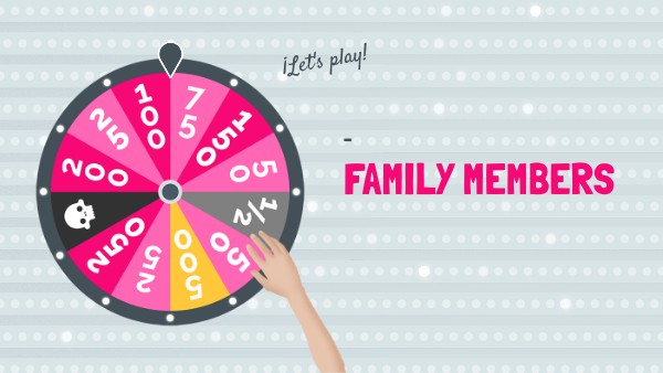FAMILY MEMBERS RULETA GENIAL | Genially