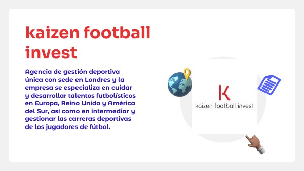 KAIZEN FOOTBALL INVEST | Genially
