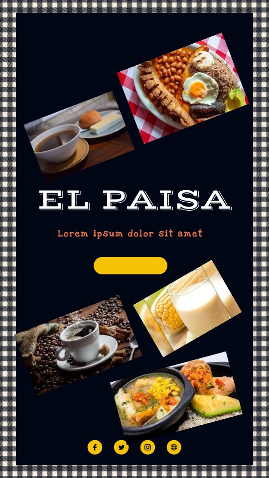 MENU CARD MOBILE | Genially