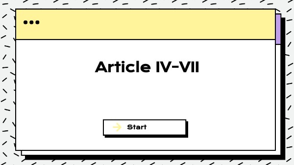Article IV - VII