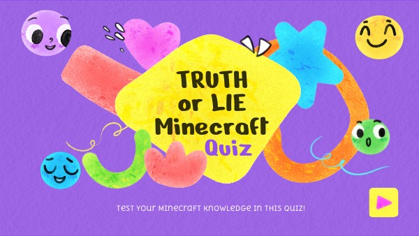 Truth or lie quiz | Genially