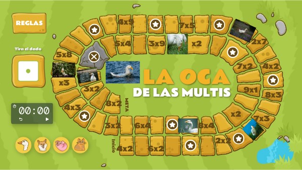 Oca de las multiplicaciones | Genially
