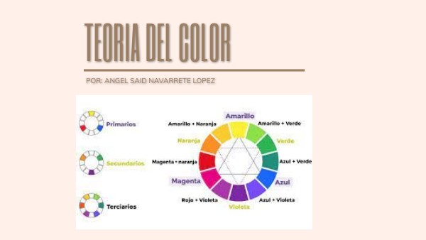 TEORIA DEL COLOR | Genially
