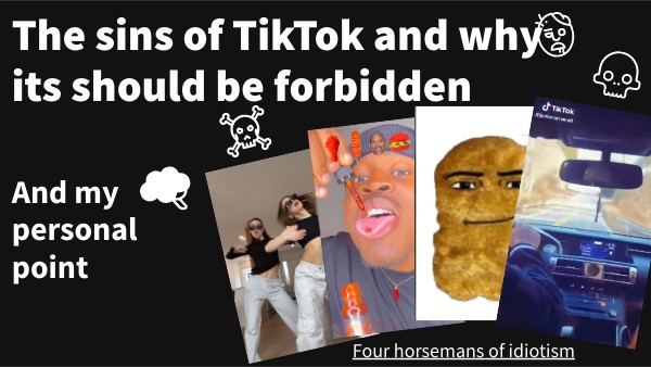 Why tiktok should be banned