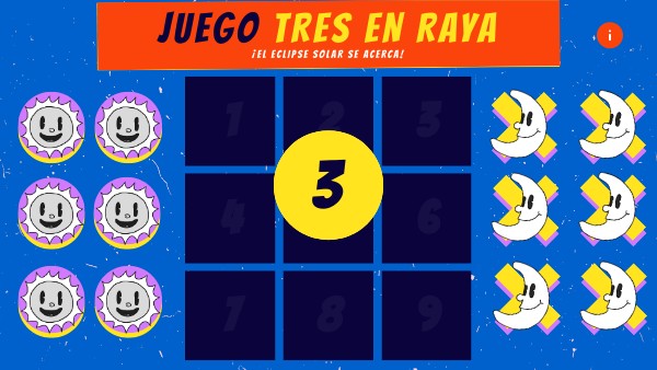 TRES EN RAYA ECLIPSE | Genially