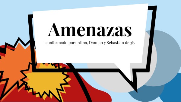 AMENAZAS
