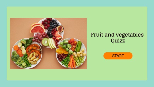 Fruit and vegetables Quiz