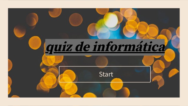 Quiz de Tic