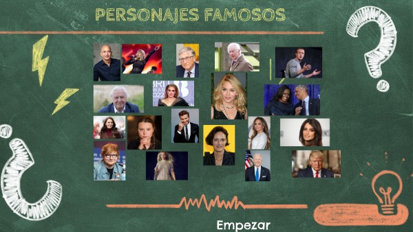 Quiz personajes famosos hispanos | Genially