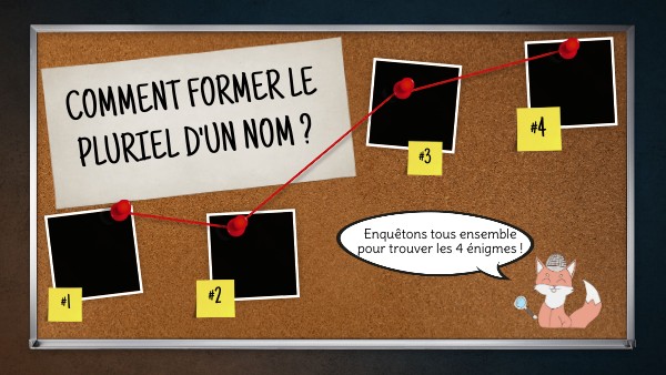 Petit Renard et le pluriel des noms | Genially