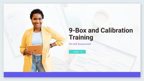 Calibration and 9-Box Pre Assessment | Genially