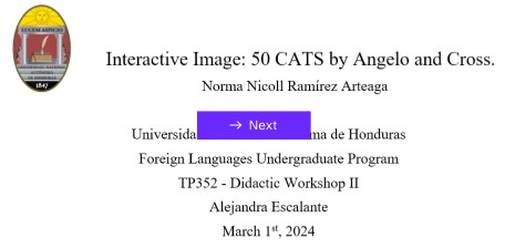 Interactive Image: 50 CATS by Angelo and Cross. | Genially