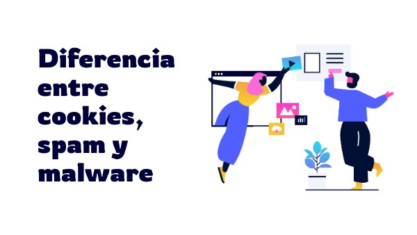 Diferencia entre cookies, spam y malware | Genially
