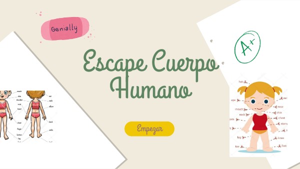Escape Room cuerpo humano | Genially