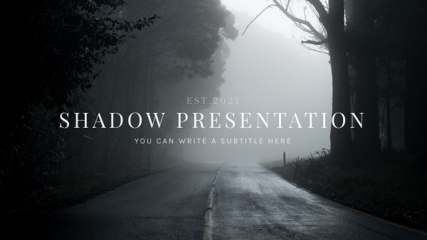 SHADOW PRESENTATION | Genially