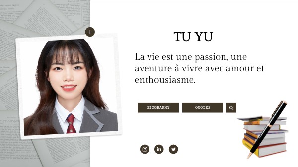 BIO CHARACTER LITERATURE | Genially