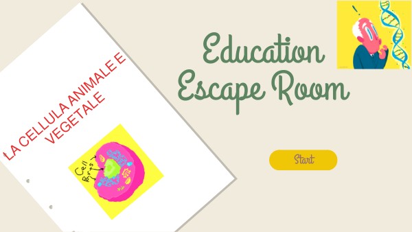 ESCAPE ROOM CELLULA ANIMALE E VEGETALE | Genially