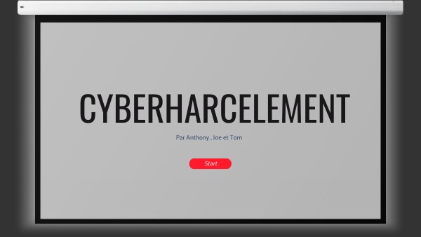 Le cyberharcelement | Genially