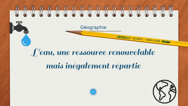 Géographie quizz eau | Genially