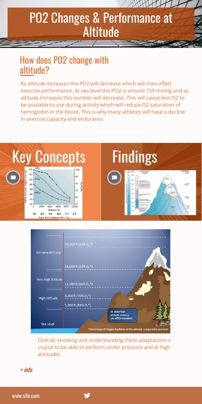 PO2 changes & performance at altitude | Genially