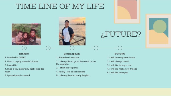 TIME LINE OF MY LIFE | Genially