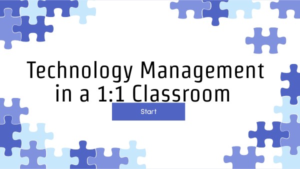 Technology Management in a 1:1 Classroom