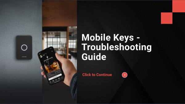 Mobile Keys - Troubleshooting Guide | Genially