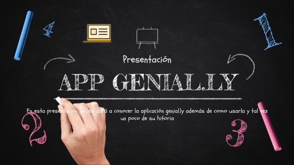 Presentación de la app Genial.ly/GENIALLY
