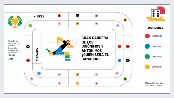 Juego de Mesa Olimpiadas | Genially