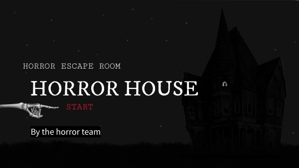 HORROR ESCAPE ROOM | Genially