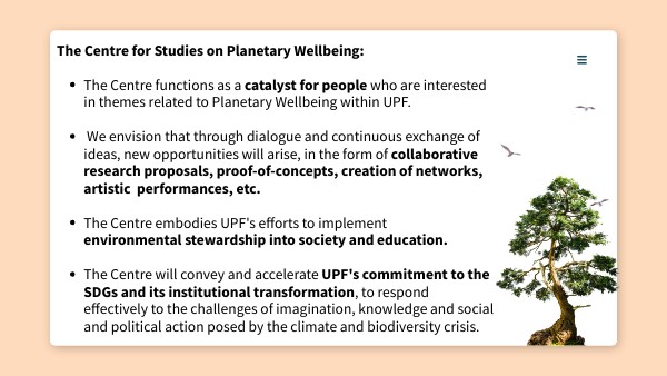 Pàgina web Centre | Genially