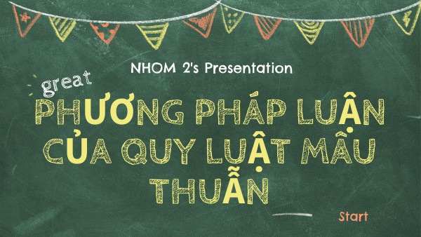 Animated Chalkboard Presentation