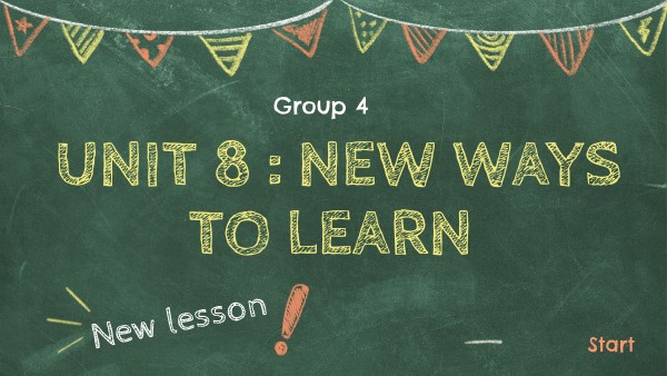 ANIMATED CHALKBOARD LEARNING UNIT | Genially