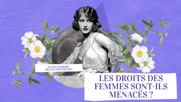 Exposé sur les droits des femmes | Genially