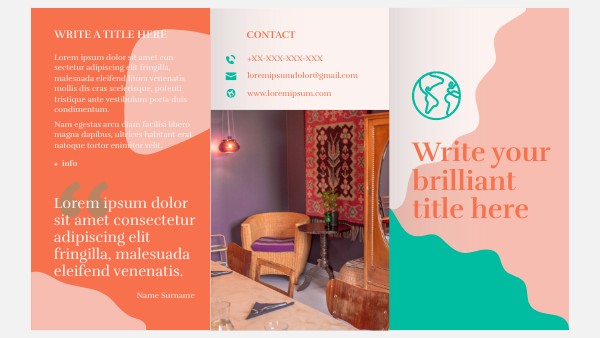 CORPORATE TRI-FOLD BROCHURE | Genially