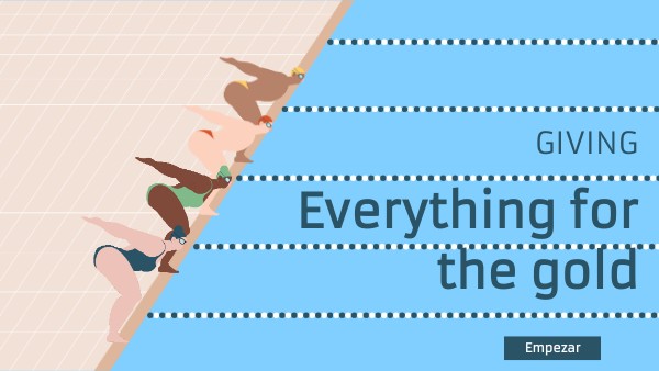 Giving everything for the gold. | Genially