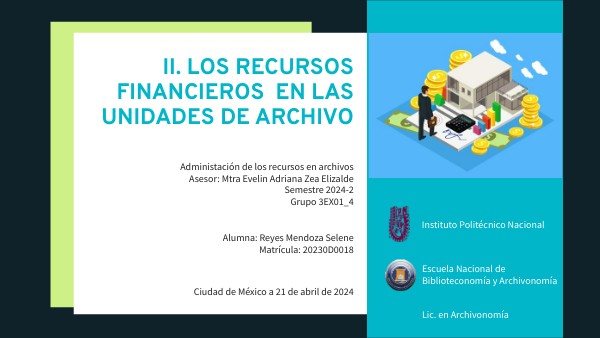 Recursos financieros