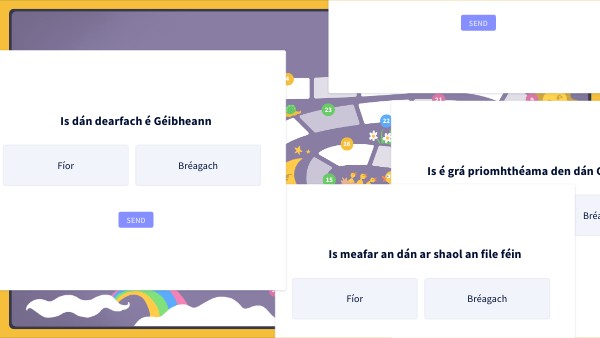 Géibheann snakes and ladders