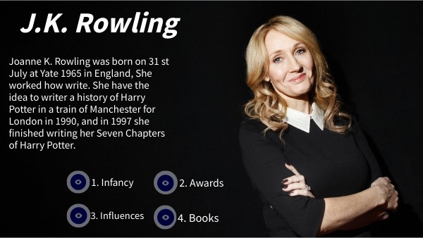 J.K. Rowling | Genially
