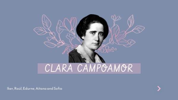 Clara Campoamor | Genially