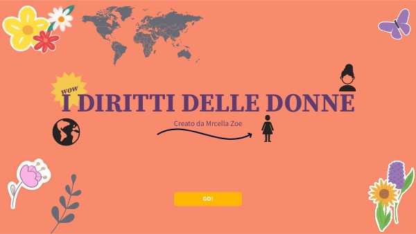 I DIRITTI DELLE DONNE | Genially