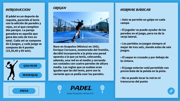 PADEL | Genially