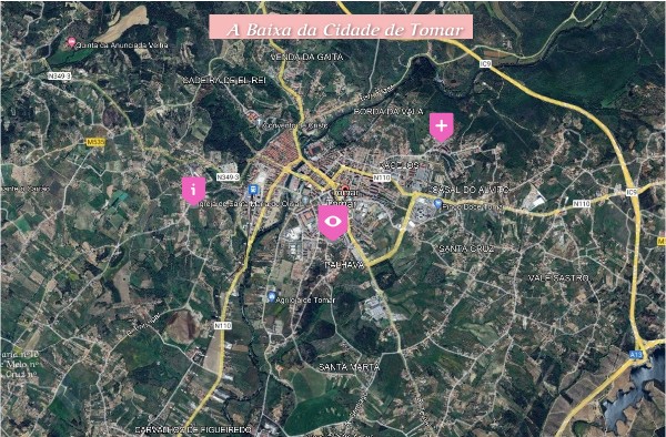 A Baixa da Cidade de Tomar | Genially