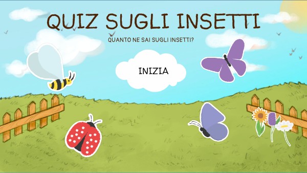 QUIZ INSETTI | Genially